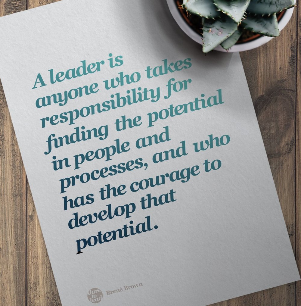 Courageous Leadership – Leading with courage